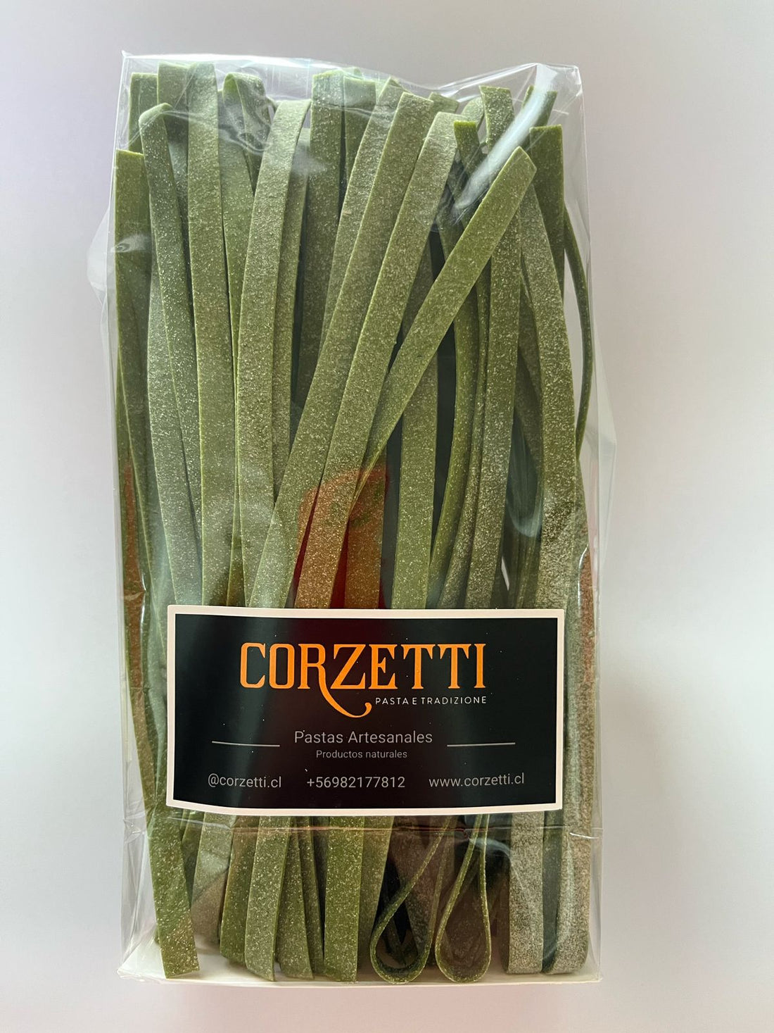 Fettuccine espinaca – Corzetti