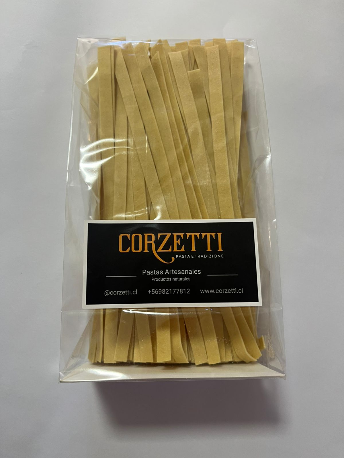 Fettuccine al huevo – Corzetti
